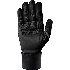 Nike Mens Thermal Training Winter Gloves Black M