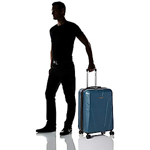 Samsonite Frontier Spinner Unisex Medium Blue Polycarbonate Luggage Bag TSA Approved Q12045002