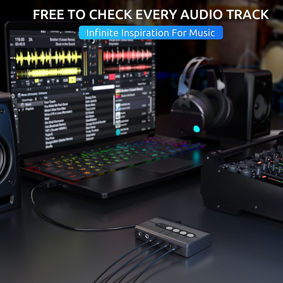 DriverGenius External 7.1/5.1USB Sound Card, with 3.5mm MIC and 2.1 SPDIF - Compatible for Windows 11 & Mac (U2AUDIO7-1)