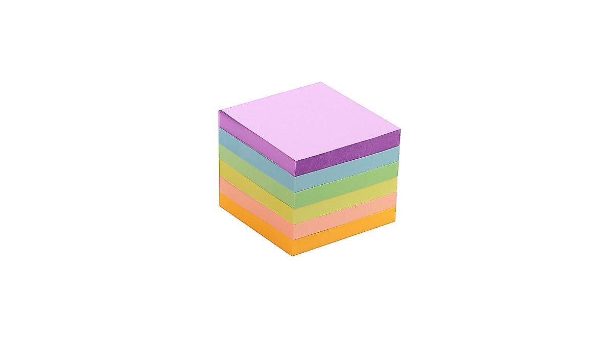 Early Buy 3x3 Sticky Notes - 6 Pads, 6 Bright Colors