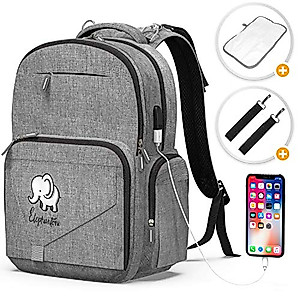 Diaper Bag Backpack Baby Bag - Large Diaper Backpack for Mom Dad, Unisex Bag