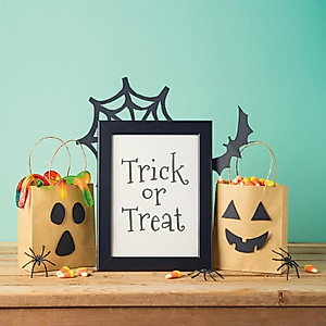 FACEBAG 50-Pack Brown Paper Bags with Handles Bulk, 8x4.25x10.5 Inches,Medium-sized Gift Bags with Handles for Party Favors，Take-Out，Grocery Shopping & Retail，Reusable & Durable