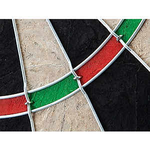 Viper Stadium Cabinet & Shot King Sisal/Bristle Dartboard Ready-to-Play Bundle: Elite Set (Shot King Dartboard, Darts, Shadow Buster and Laser Throw Line), Black (40-1213)