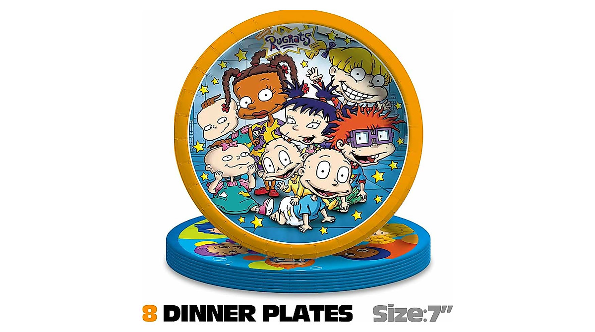 Rugrats Party Supplies Kit | Complete Balloons, Plates & Decorations