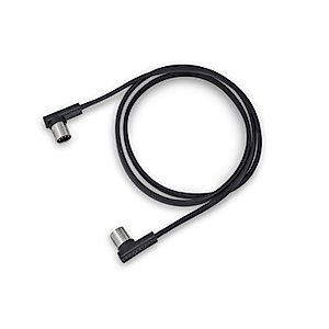 Rockboard Flat MIDI Cable 100cm Angled/Angled