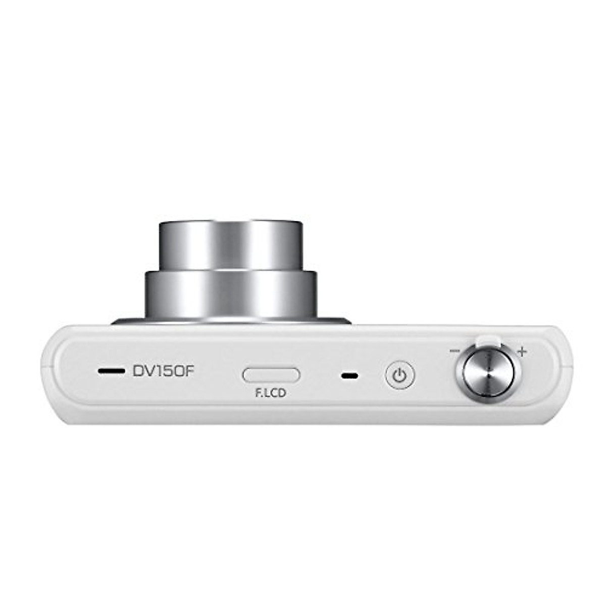 Samsung DV150F 16.2MP Smart WiFi Digital Camera with 5x Optical Zoom and 2.7" main and 1.48" front Dual LCD Screens (White)