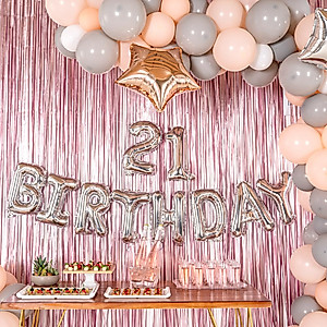Restaurantware Balloonify 16 Inch Number Balloon 1 Digital Party Balloon - Number 2 Self-Sealing Silver Foil Mylar Balloon Hanging Film Decoration For Birthday Wedding Or Graduation