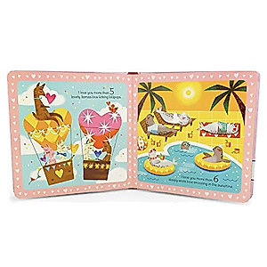 How Many Do I Love You? A Valentine Counting Padded Picture Board Book, Ages 1-5 ( )