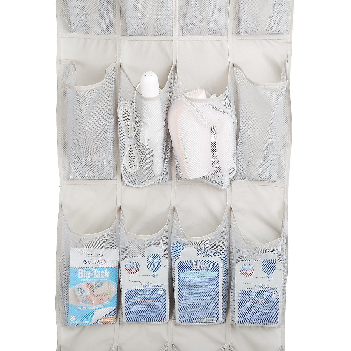 Amazon Basics 20-Pocket Over-the-Door Hanging Large-Size Shoe Organizer