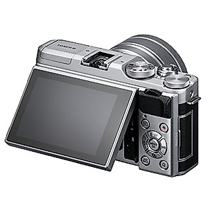 Fujifilm X-A5 Mirrorless Digital Camera w/XC15-45mmF3.5-5.6 OIS PZ Lens - Silver