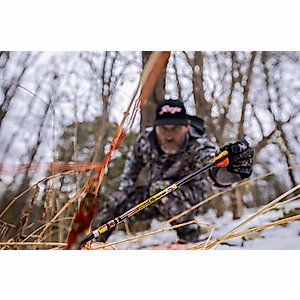 Carbon Express D-Stroyer Hunting Arrow Shafts, 12-Pack, High Modulus Carbon Weave, Dual Spine Weight Forward Technology, Laser Checked, Length 31.5” - 350, 400, or 500 Spine