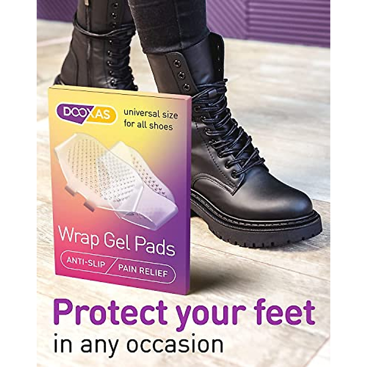 Clear Gel Metatarsal Foot Pads for Women & Men – Thicker Foot Gel Cushion Pads for More Comfort and Pain Relief – Silicone Metatarsal Pads – Upgraded Shoe Pads for Women Shoes (Clear Gel Pads)