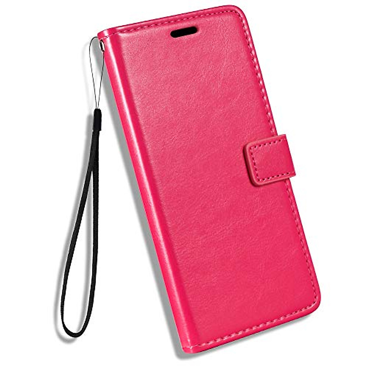 Shantime for Infinix Note 30 VIP Case, Premium PU Leather Magnetic Flip Case Cover with Card Holder and Kickstand for Infinix GT 10 Pro 5G (6.67”) Rose