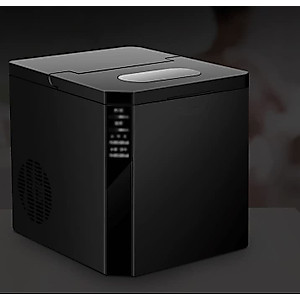 BybAgs ICES Ice Maker Commercial Milk Tea Shop Bar Table Bar Ktv Full Automatic Household Round Ice Maker Small