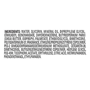 Jergens Natural Glow In-shower Lotion, Self Tanner for Medium to Deep Skin Tone, Wet Skin Lotion, Sunless Tanner Locks in Hydration for Gradual, Flawless Color, 7.5 Ounce (Pack of 2)