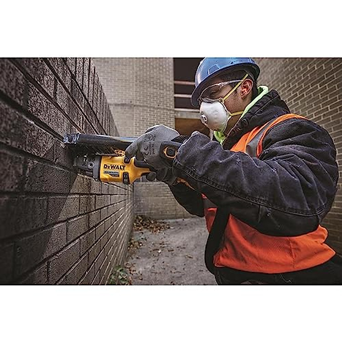 DEWALT FLEXVOLT 60V MAX* Angle Grinder with Kickback Brake, 4-1/2-Inch to 6-Inch, Tool Only (DCG418B)