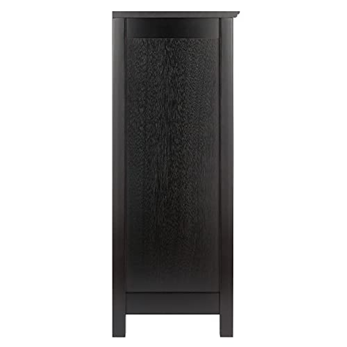 Winsome Terrace Storage Shelf 3-Tier Wide in Espresso, 37-Inch