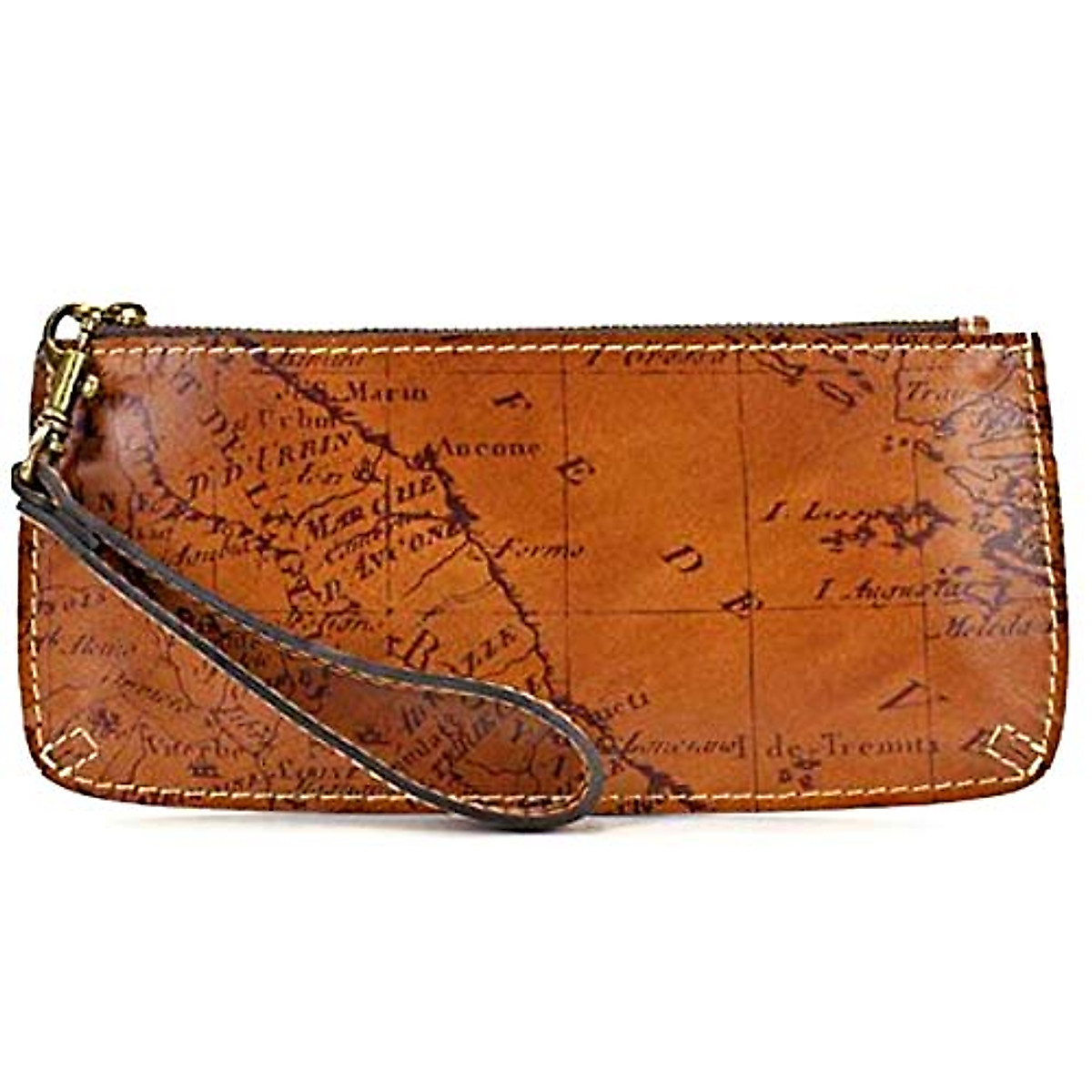 Patricia Nash St Croce Map Print Riot Rust