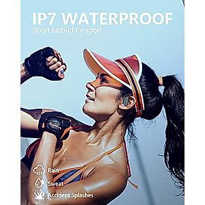 Wireless Bluetooth Earbuds 120H Playtime Bluetooth 5.3 Ear Buds for Sports, Hi-fi Stereo Earphones with LED Display Charging Case, Headphones for Running/Workout Audifonos Bluetooth inalambricos