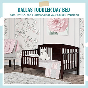 Dream On Me Dallas Toddler Day Bed, Espresso (651-ESP)