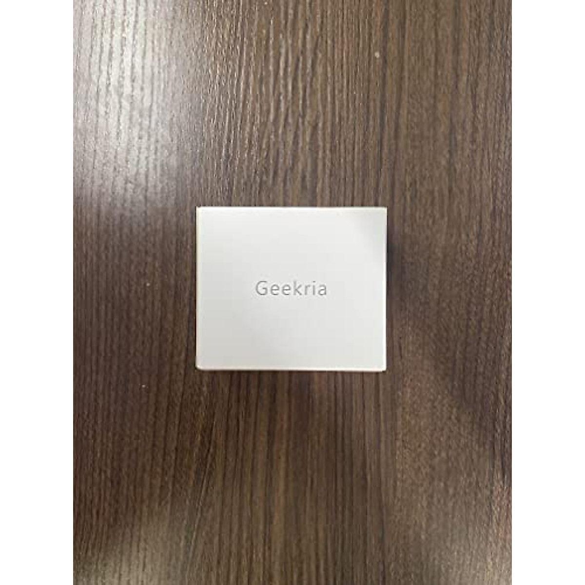 Geekria in-Ear Headset Smart Storage Box/Headphone Cable Storage Organizer/Earbuds Holder Case/Earphone Bobbin Winder Wrap/Cord Tangle-Free Portable Manager/Wire Keeper (White)