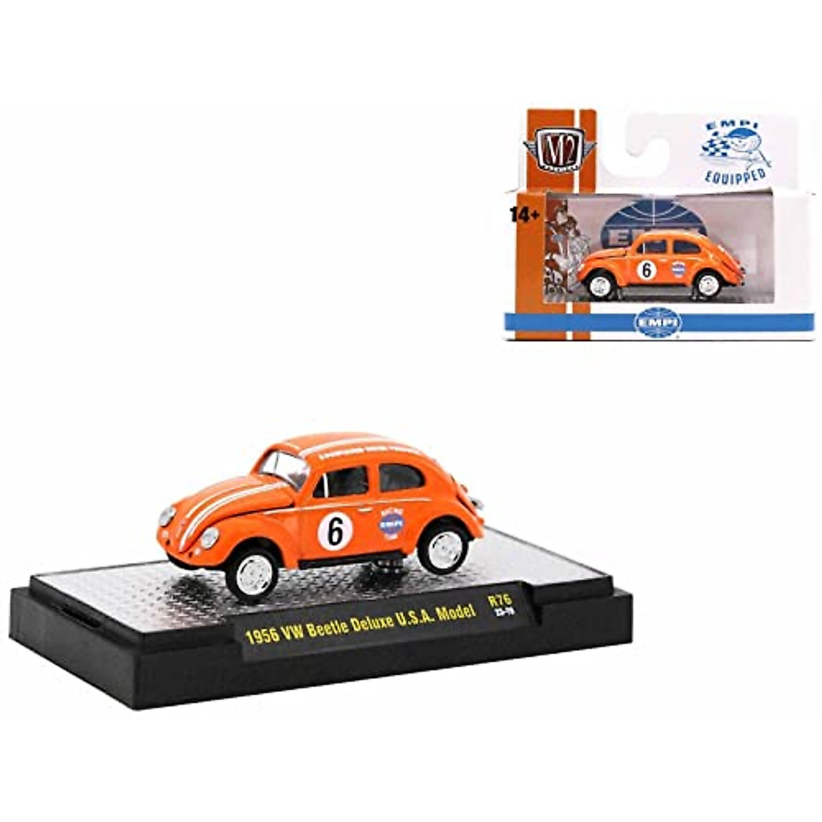 M2 Auto-Thentics 6 Piece Set Release 76 in Display Cases Limited Edition 1/64 Diecast Model Cars Machines 32500-76