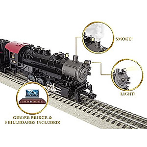 Lionel The Polar Express Freight 5.0 Electric O Gauge Train Set with Bluetooth & Remote