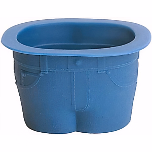 Silicone Cupcake Baking Cups | Great Mother's Day Gifts Idea for Bakery | Cute Mini Jeans Style Baking Utensils Pants Muffin Liners Holders | Set of 4