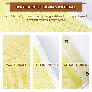 FGSAEOR 5 Layers Over The Door Organizer - 2 Pack Nursery Closet Organizers Baby Storage with 4 Foldable Big Pocket Storage,Clear Window PVC Pocket for Pantry,Toys and Sundries - Beige