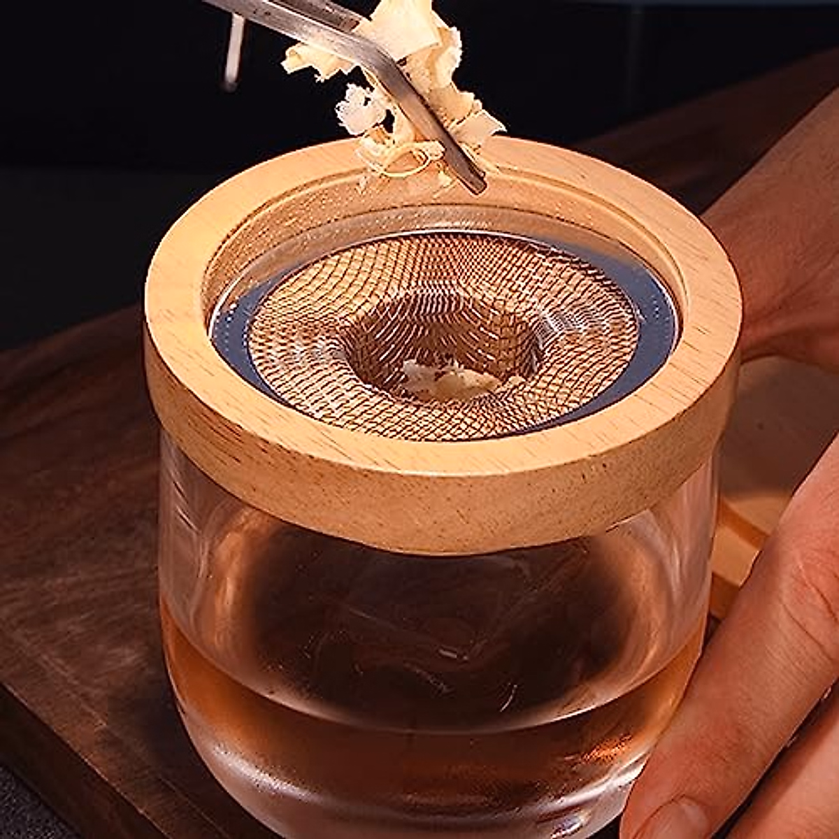 12PCS Premium Screen Filters for Cock-tail Smoked Old Fashioned Cock-tail kit Cock-tail Smoked - Metal Smoked Old Fashioned kit Screen Filters Bowl，Cock-tail Smoked Filter Accessories