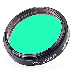 SVBONY Telescope Filter, 1.25 inches UV IR Cut Block Filter, Multi Coated Infra Red Filter Keep Planetary Images Sharp, for CCD Digital Astrophotography