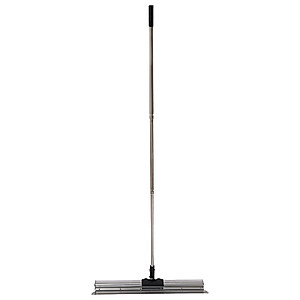 Futchoy Drywall Skimming Blade Set - 12", 22" & 32" Blades + 34.65-80.71"Extension Handle | Pro-Grade | Stainless Steel Construction | High-Impact End Caps