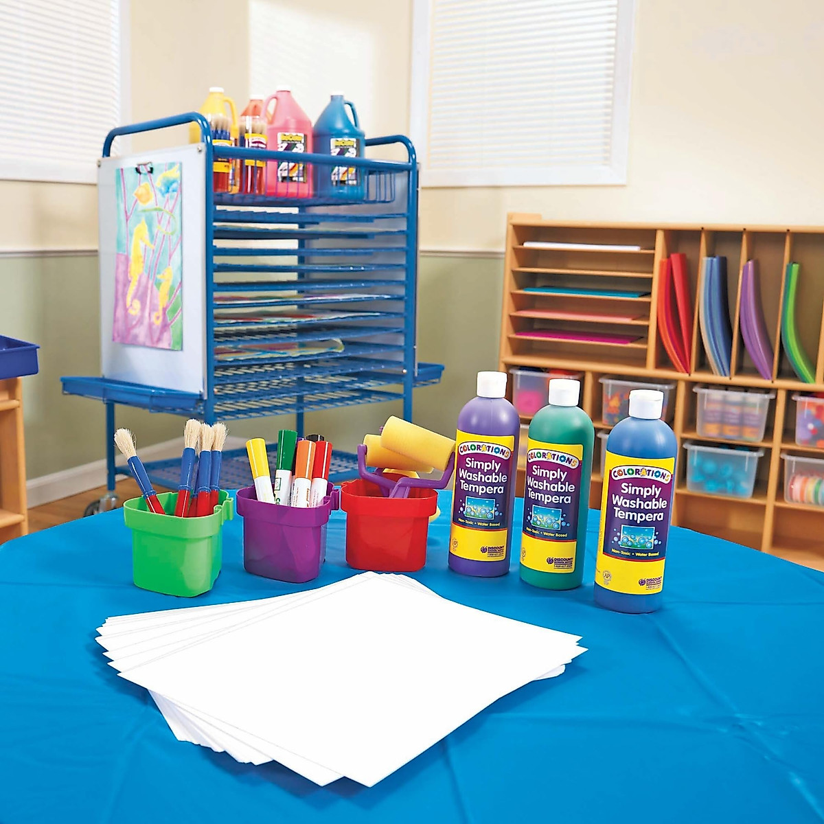 Children’s Factory Value Line Kids Classroom Organizer, Multi-Section Classroom Organization for Kids and Toddlers