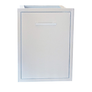 SUNSTONE BA-TRD1724 Beveled Frame Drawer with Two Trash Bins, 17 by 24"