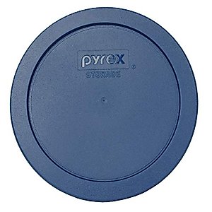 Pyrex 7201-PC Blue Spruce Round Plastic Food Storage Replacement Lid, Made in USA