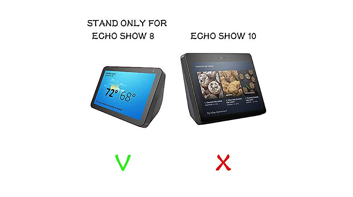 Echo Show 8 Stand - Adjustable, Rotatable & Magnetic Mount