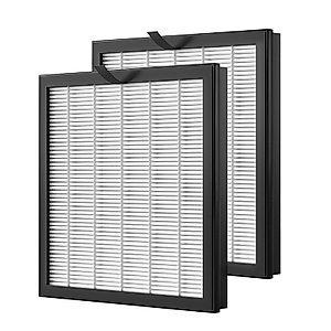 2 Pack G3 True HEPA Replacement Filter FXAP2W Compatible with AMEIFU G3 Sferf-30 (FXAP2W) Air Cleaner Purifier, VEWIOR A3 and Tailulu HQZZ-260 Air Cleaner Purifier,3 in 1 Filtration HEPA Filter