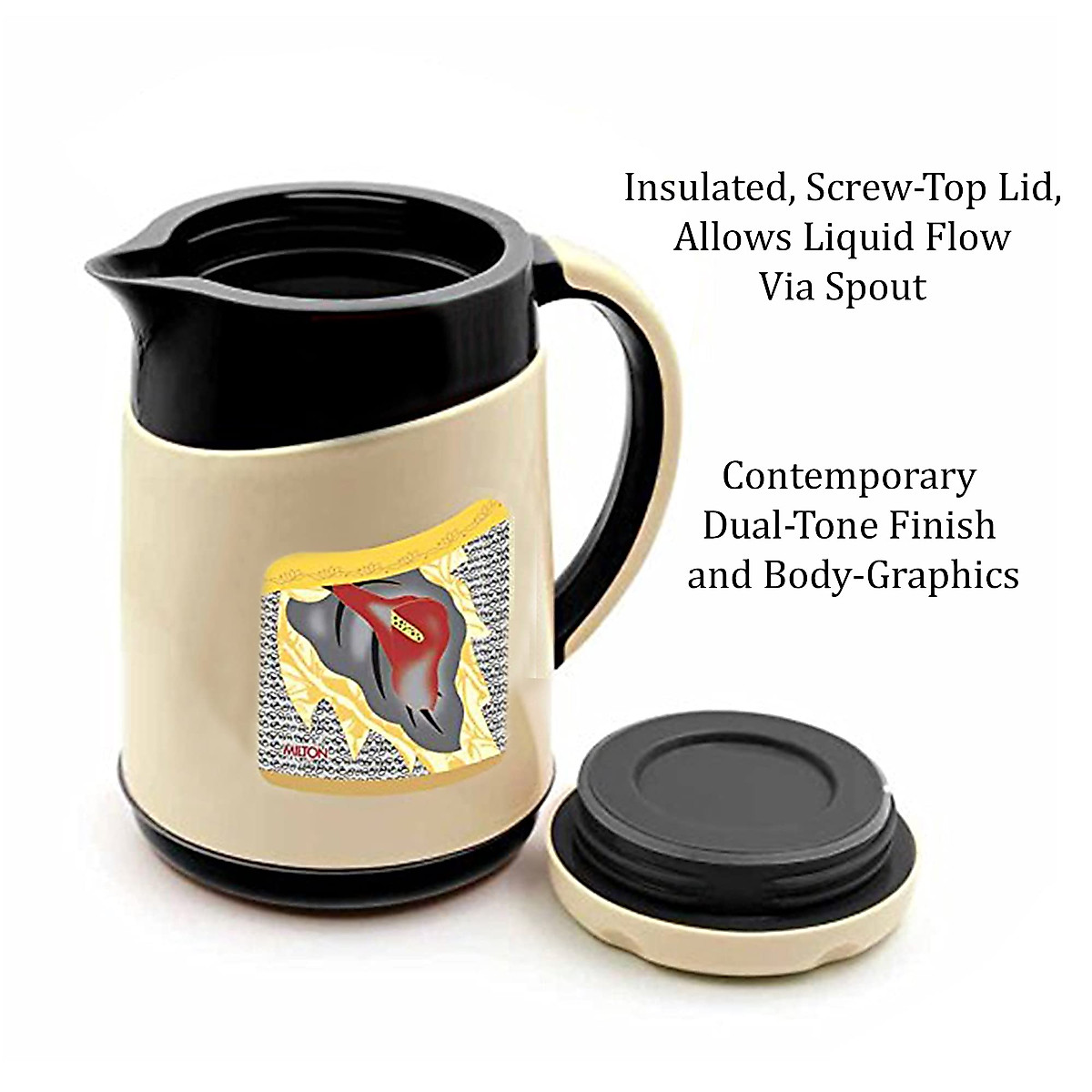 Milton Viva Tuff 500ml Tea,Coffee and Water Jug vacuum-insulated steel flask