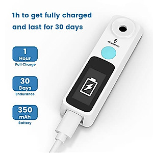 FJDynamics Digital Brix Refractometer for Brewing 0-32%, High Precision with App, Easy to Use/Read/Calibrate for Home Making Wine/Juice, Brewing Beer, Fruits, Resolution 0.05%, with ATC 5-45°C
