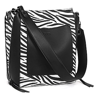 CLUCI Hobo Bags for Women Soft Leather Bucket Tote Purse and Handbag Designer Ladies Crossbody Shoulder Bags Zebra Pattern PVC