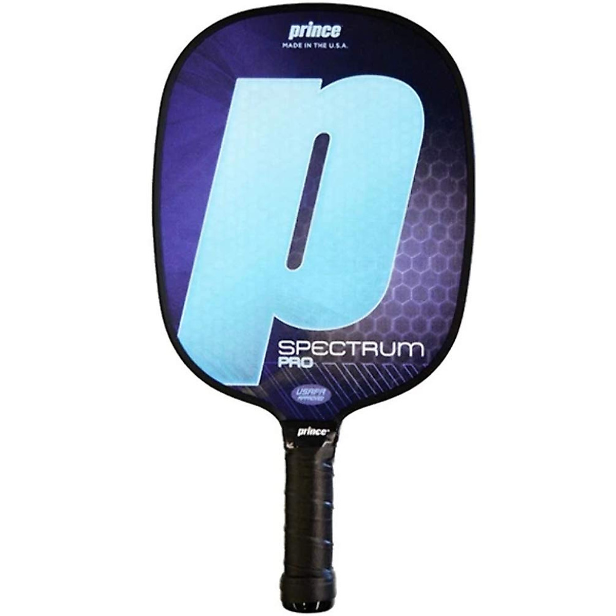 Prince Spectrum Pro Pickleball Paddle | Purple | 4 1/8" Small Grip | Light Weight