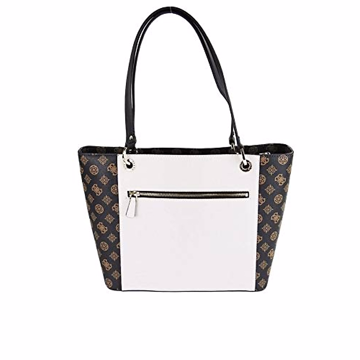 GUESS Noelle Elite Tote Brown Logo Multi, Bwl File