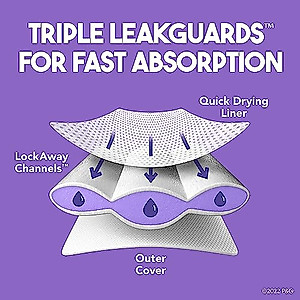 Luvs Pro Level Leak Protection Diapers Size 3 234 Count Economy Pack, Packaging May Vary