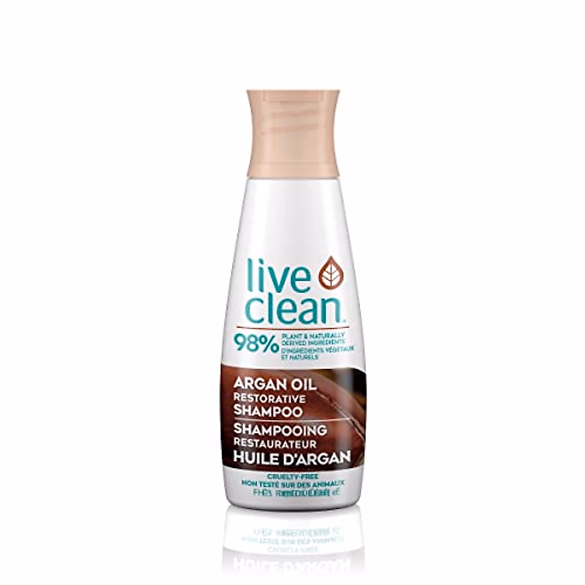 Live Clean Shampoo, Restorative Argan Oil, 12 Oz