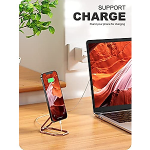 A-LuGei【Foldable & Adjustable】 Cell Phone Ring Holder Finger Kickstand, Magnetic Phone Grip, Phone Stand for Back of Phone Case, Cell Phone Holder for Hand, iPhone Ring Holder Grip Phone Kickstand