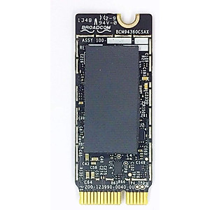 Willhom Airport Wireless Network Card WiFi and Bluetooth 4.0 BCM94360CS BCM94360CSAX Replacement for MacBook Pro 13" and 15" Retina (Late 2013-Mid 2014) A1502 A1398, Mac Mini A1347 (Late 2014)