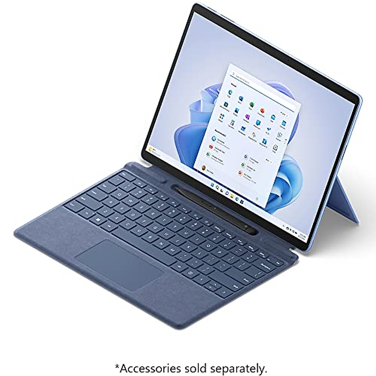 Microsoft QIL-00035 Surface Pro 9 13" Touch Tablet, Intel i7, 16GB/256GB, Sapphire Bundle Surface Dock 2 and 1 YR CPS Enhanced Protection Pack