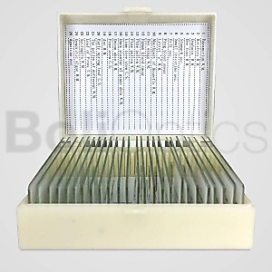 BoliOptics 25 Prepared Microscope Slides General Biology Specimen Set Plant Animal Human Anatomy Cells for Students Hobbyists Beginners Kids Homeschool, SL39901006