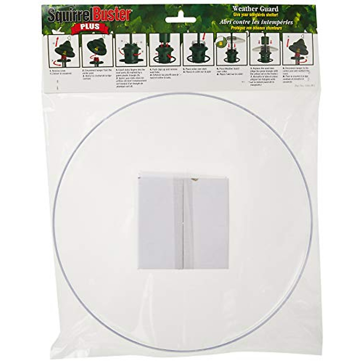 Weather Guard for Squirrel Buster Plus Bird Feeder (FEEDER NOT INCLUDED)