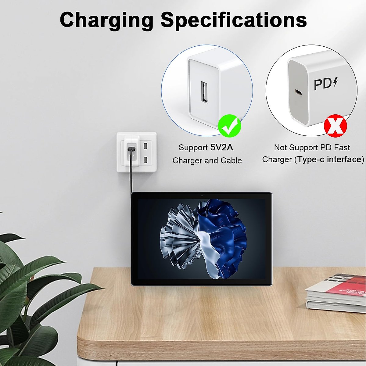 XGODY Android 12 Tablet 10 inch Tablets, T10 6GB+128GB Tablet, 512GB Expand 4 Core Android Tablet, 2.4G WiFi, 1280*800 IPS, 8000mAh Fast Charge, Bluetooth 4.2, GPS, Dual Camera, Parent control（silver）
